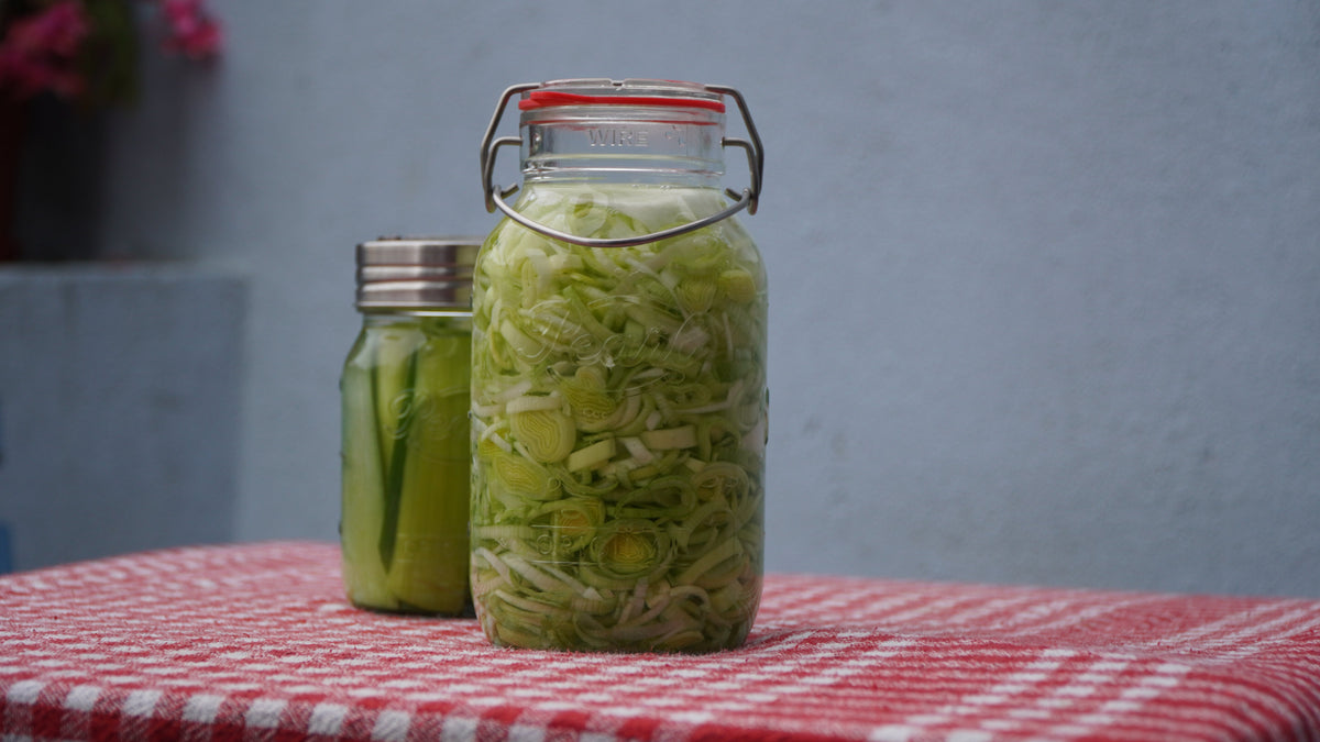 Fermented Leek Cream Recipe – Pearl Jars